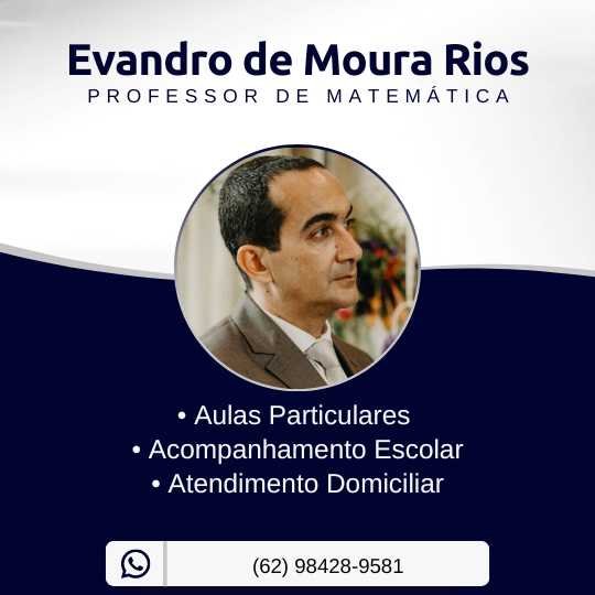 Evandro de Moura Rios - Professor de Matemática